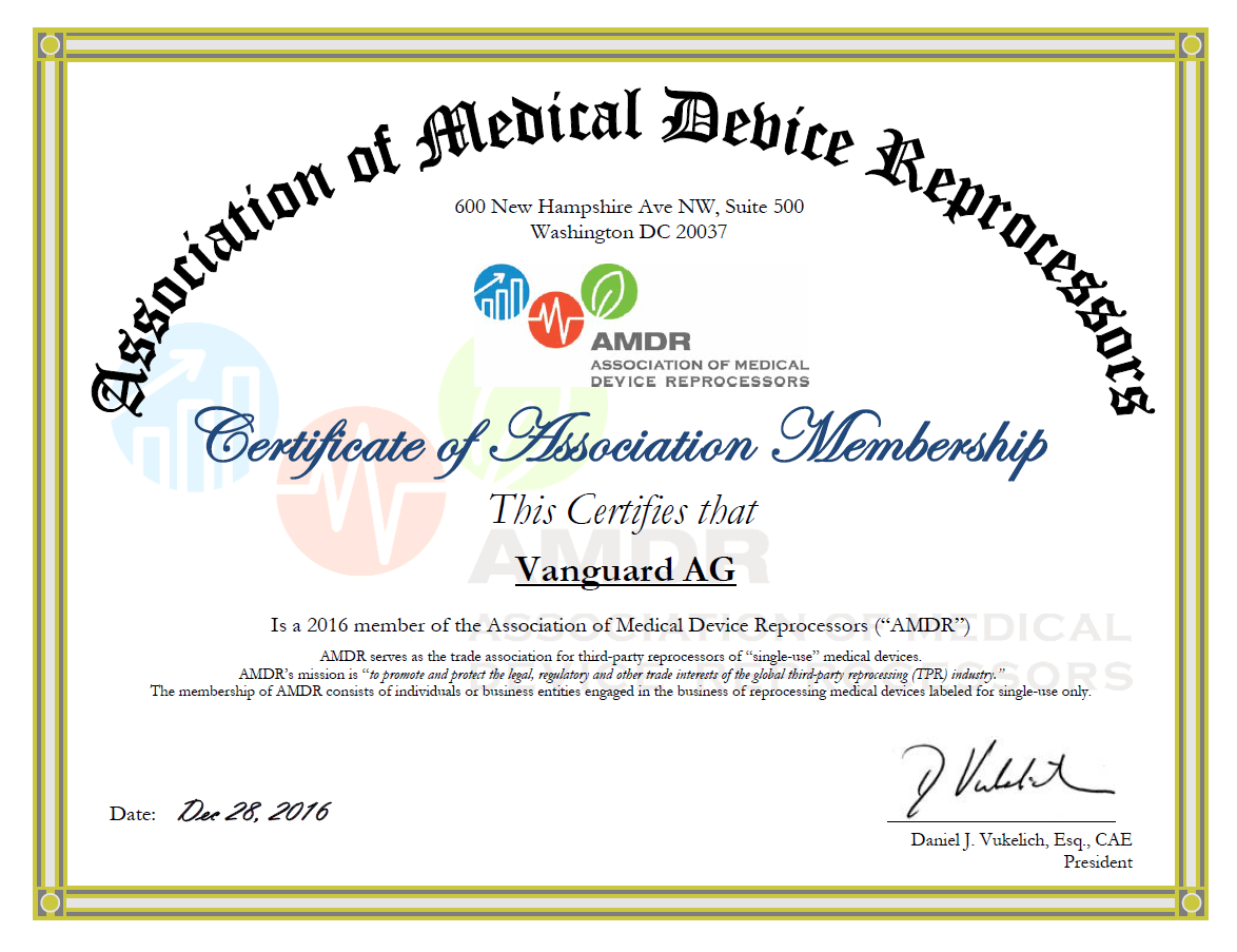 Downloads - Vanguard AG